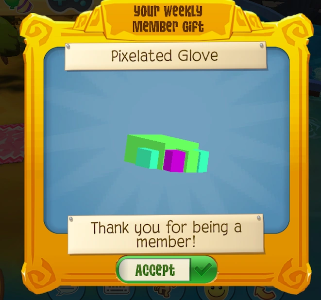 Pixelated Glove | Animal Jam Wiki | Fandom