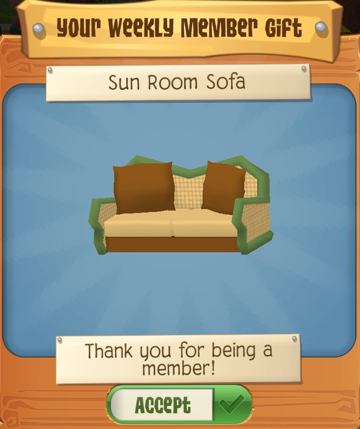Sun Room Sofa | Animal Jam Wiki | Fandom
