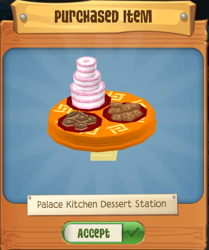 Palace Kitchen Dessert Station | Animal Jam Wiki | Fandom