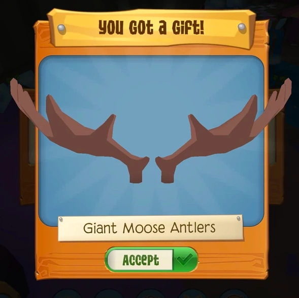 Giant Moose Antlers | Animal Jam Wiki | Fandom
