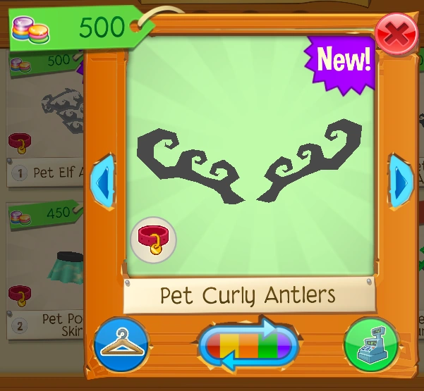 Pet Curly Antlers | Animal Jam Wiki | Fandom