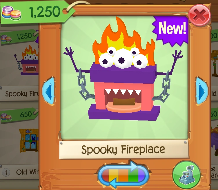 Spooky Fireplace | Animal Jam Wiki | Fandom