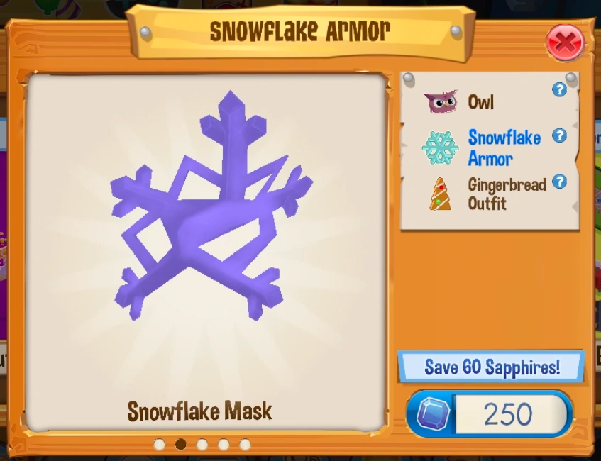Snowflake Mask | Animal Jam Wiki | Fandom