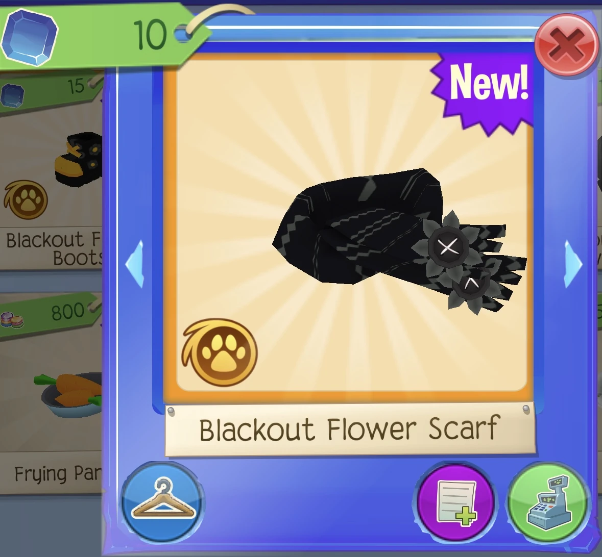 Blackout Flower Scarf | Animal Jam Wiki | Fandom