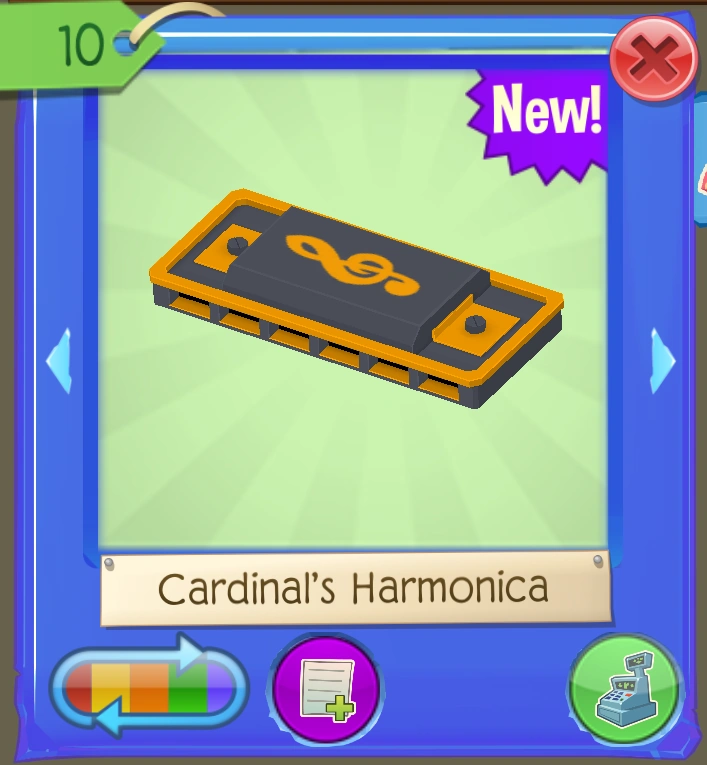 Cardinal's Harmonica | Animal Jam Wiki | Fandom