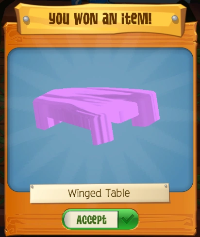 Winged Table | Animal Jam Wiki | Fandom