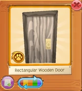 Rectangular Wooden Door | Animal Jam Wiki | Fandom