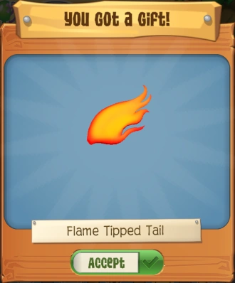 Flame Tipped Tail | Animal Jam Wiki | Fandom
