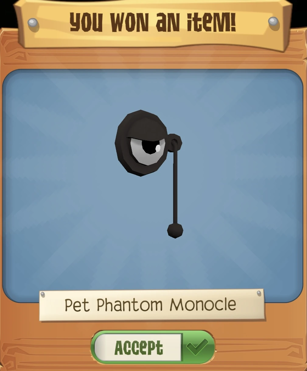 Pet Phantom Monocle | Animal Jam Wiki | Fandom