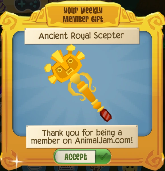 Ancient Royal Scepter | Animal Jam Wiki | Fandom