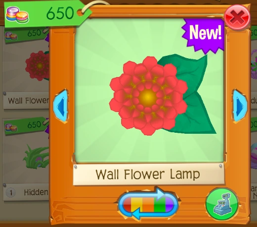 Wall Flower Lamp | Animal Jam Wiki | Fandom