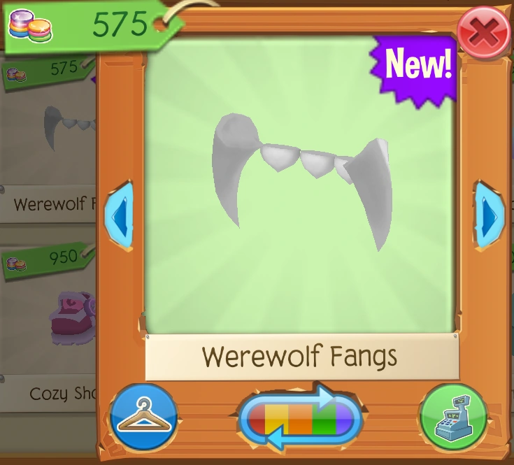 Werewolf Fangs | Animal Jam Wiki | Fandom