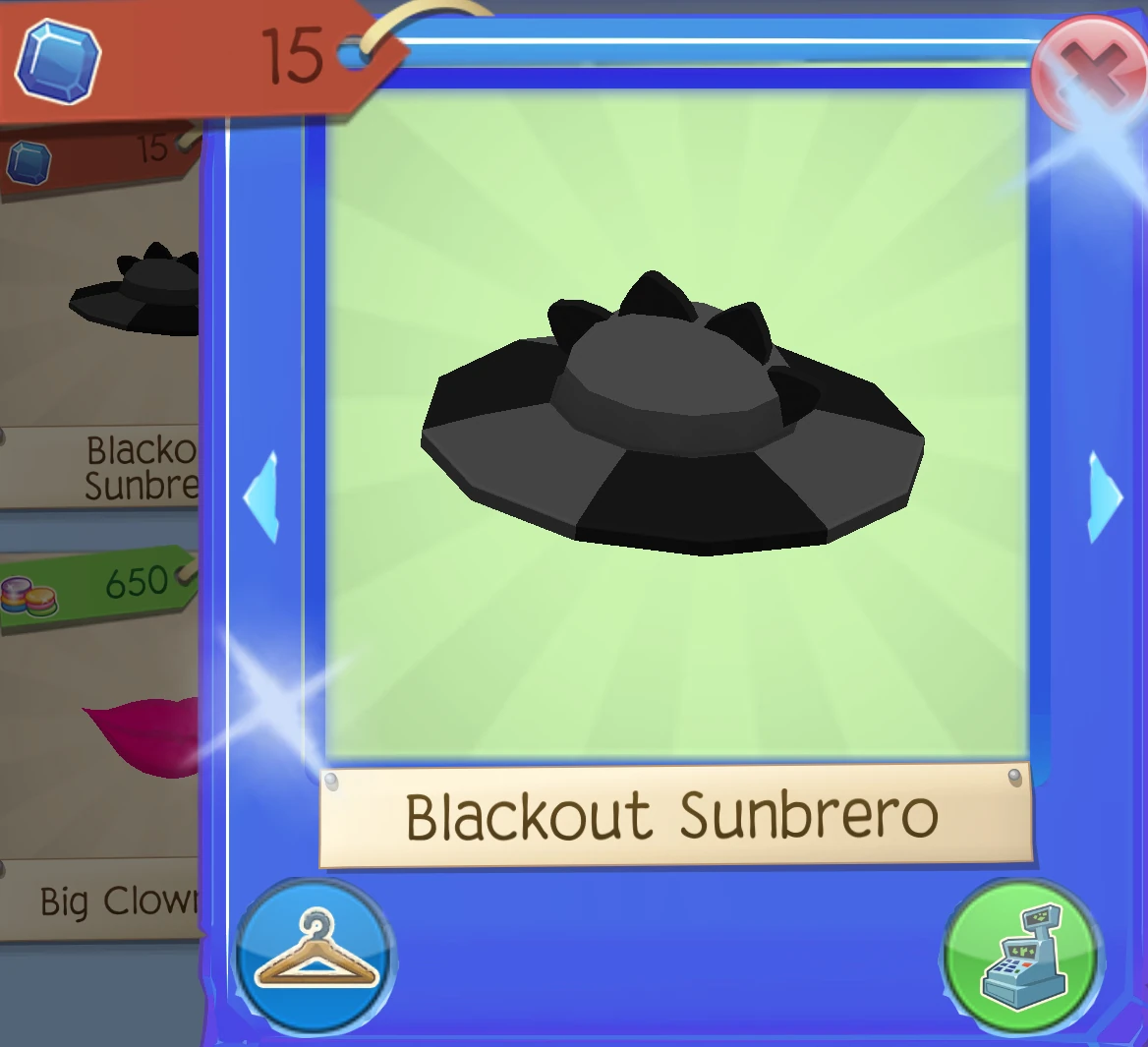 Blackout Sunbrero | Animal Jam Wiki | Fandom