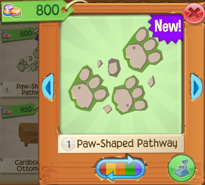 Paw-Shaped Pathway | Animal Jam Wiki | Fandom