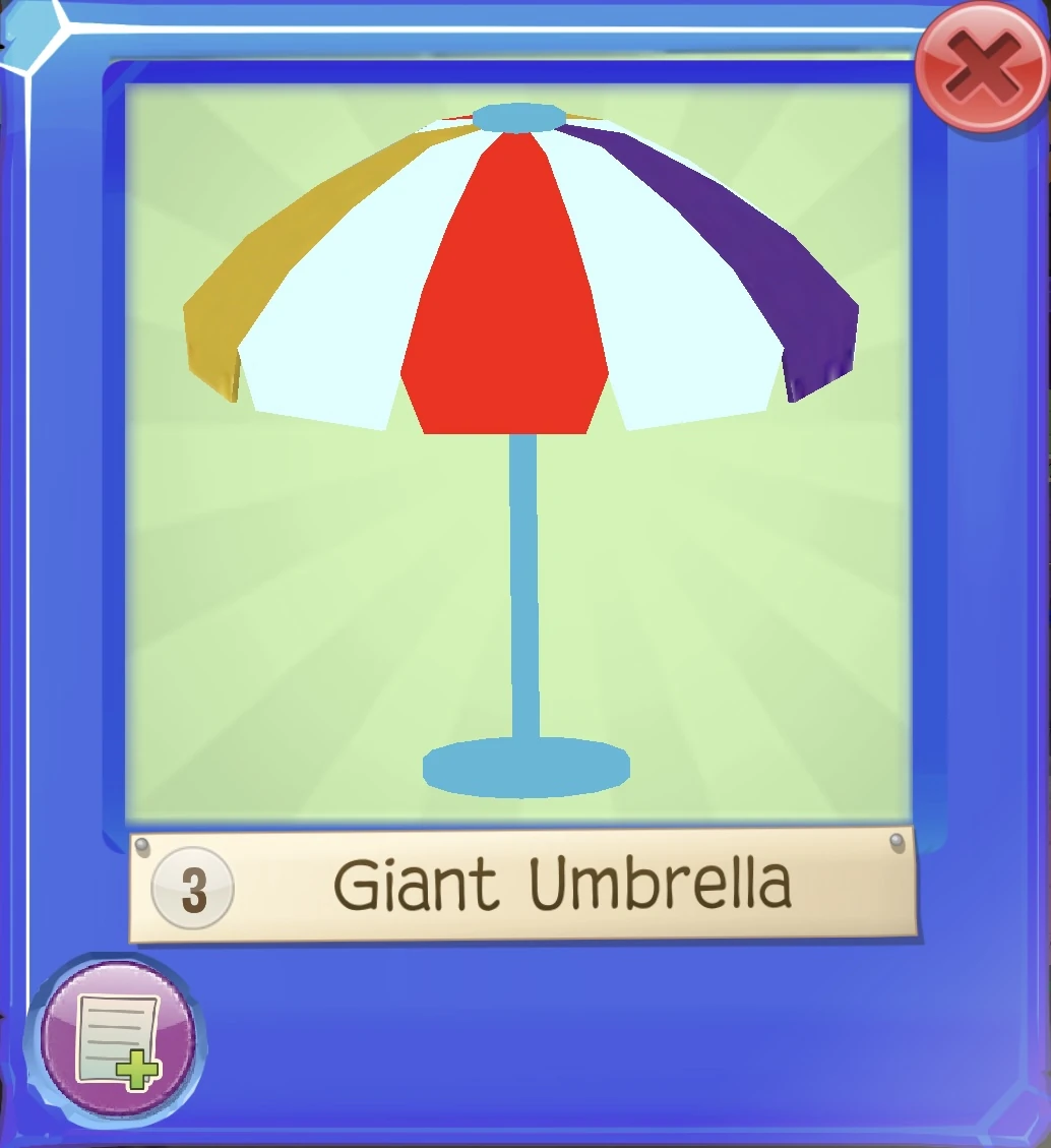 Giant Umbrella | Animal Jam Wiki | Fandom