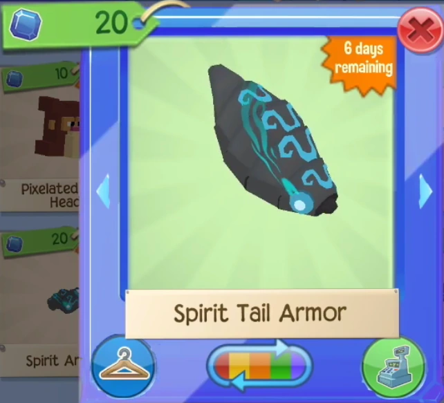 Spirit Tail Armor | Animal Jam Wiki | Fandom
