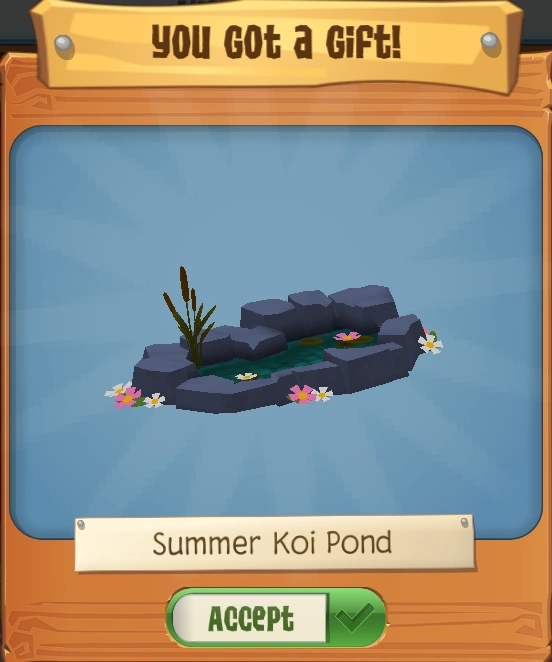 Summer Koi Pond | Animal Jam Wiki | Fandom