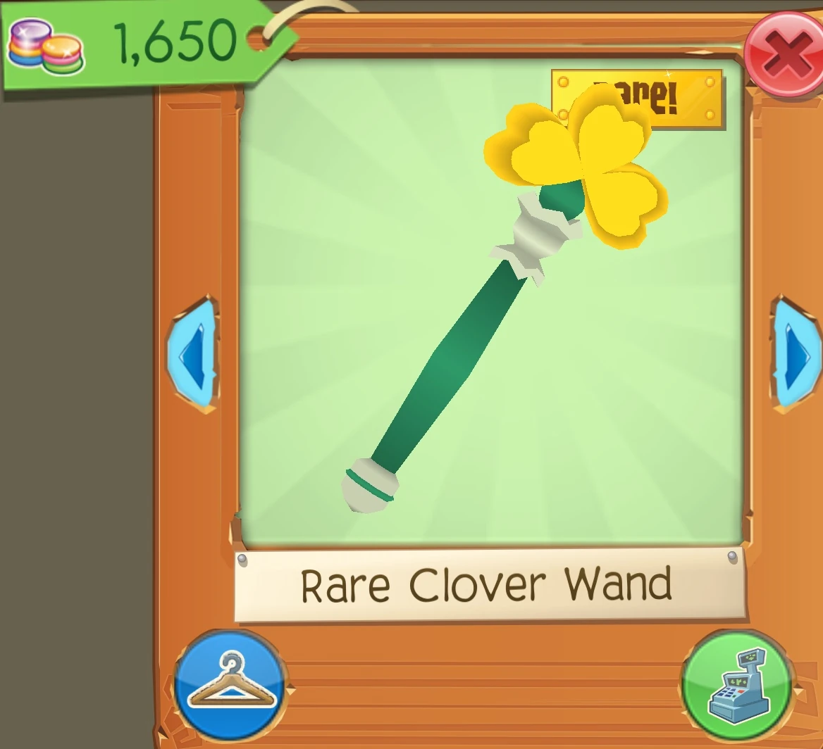 Clover Wand/Rare Item Monday | Animal Jam Wiki | Fandom
