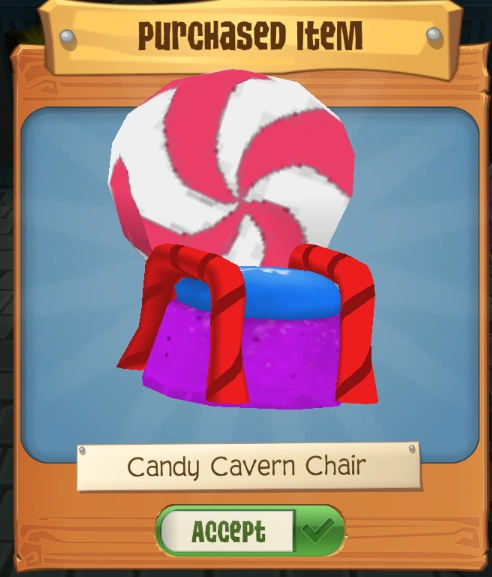 Candy Cavern Chair | Animal Jam Wiki | Fandom