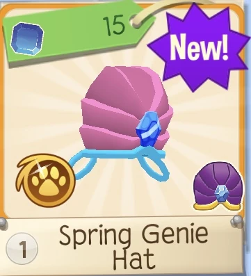 Spring Genie Hat | Animal Jam Wiki | Fandom