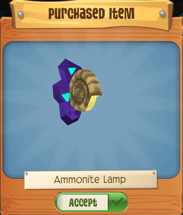Ammonite Lamp | Animal Jam Wiki | Fandom