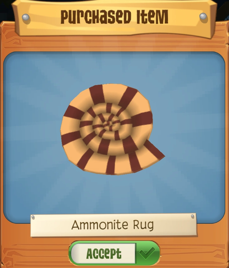 Ammonite Rug | Animal Jam Wiki | Fandom