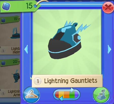 Lightning Gauntlets | Animal Jam Wiki | Fandom