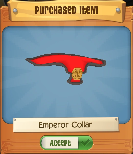 Emperor Collar | Animal Jam Wiki | Fandom