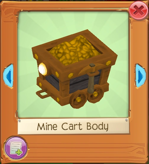 Mine Cart Body/Treasure Chest | Animal Jam Wiki | Fandom