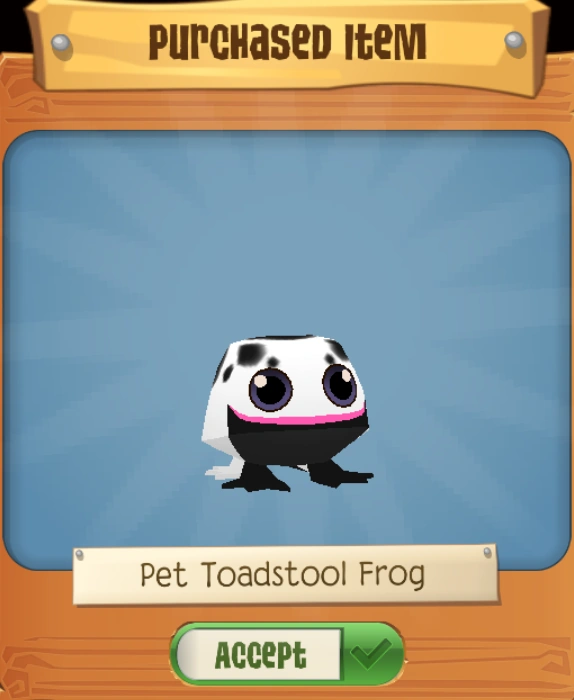 Pet Toadstool Frog | Animal Jam Wiki | Fandom