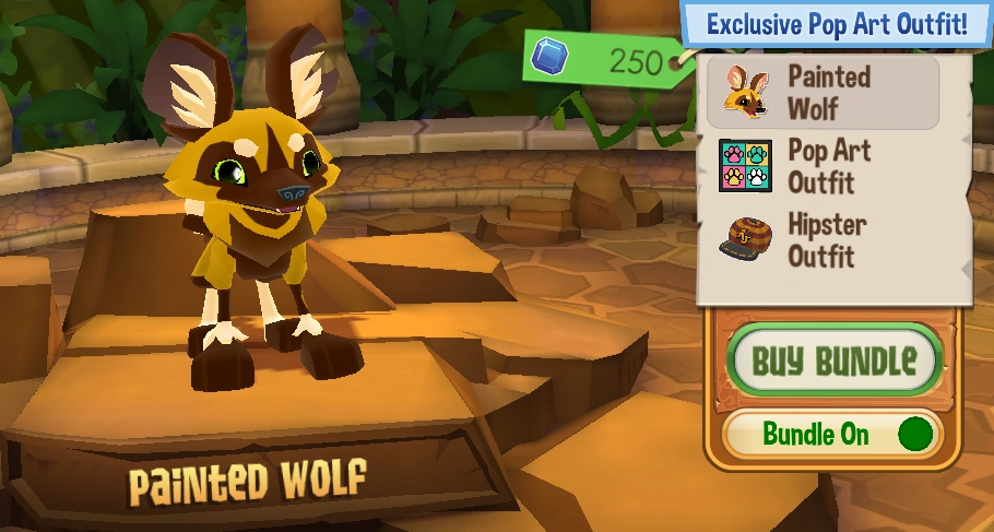 Creative Painted Wolf Bundle | Animal Jam Wiki | Fandom