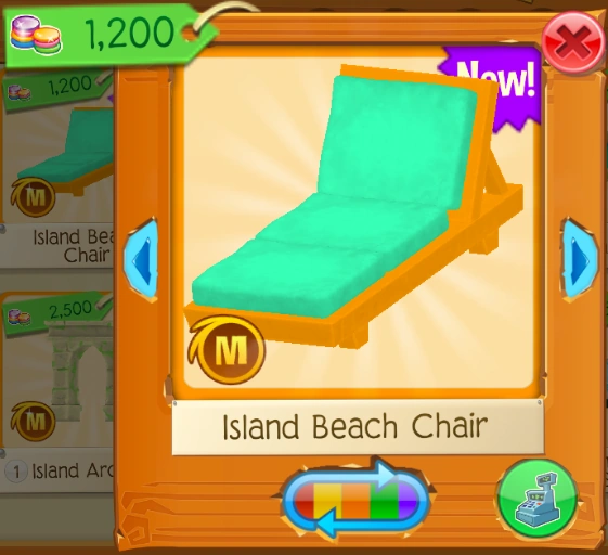 Island Beach Chair | Animal Jam Wiki | Fandom