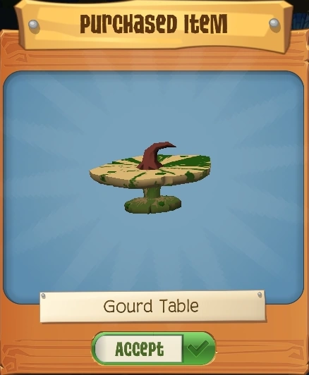 Gourd Table | Animal Jam Wiki | Fandom