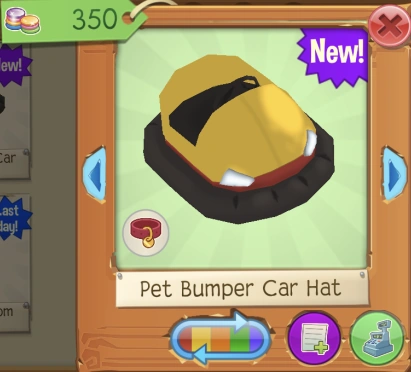 Pet Bumper Car Hat | Animal Jam Wiki | Fandom