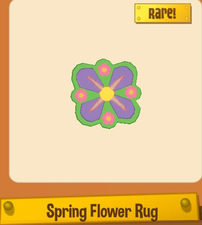 Spring Flower Rug/Leilani | Animal Jam Wiki | Fandom