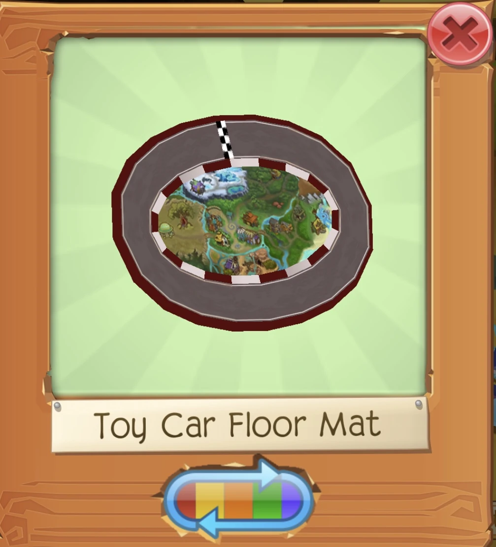 Toy Car Floor Mat | Ajpw Glitched, Hacked, Unreleased And Unknown Items ...