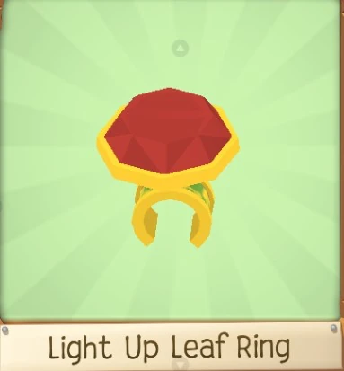 Light Up Leaf Ring | Ajpw Glitched, Hacked, Unreleased And Unknown ...
