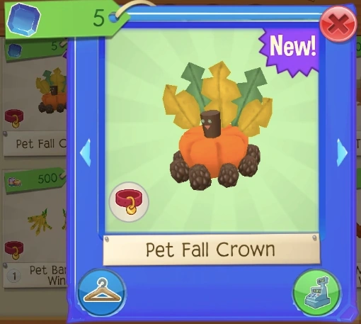 Pet Fall Crown | AJPW Pet Clothing Worth Wiki | Fandom