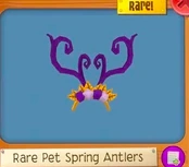 Rare Pet Spring Antlers | AJPW Pet Clothing Worth Wiki | Fandom