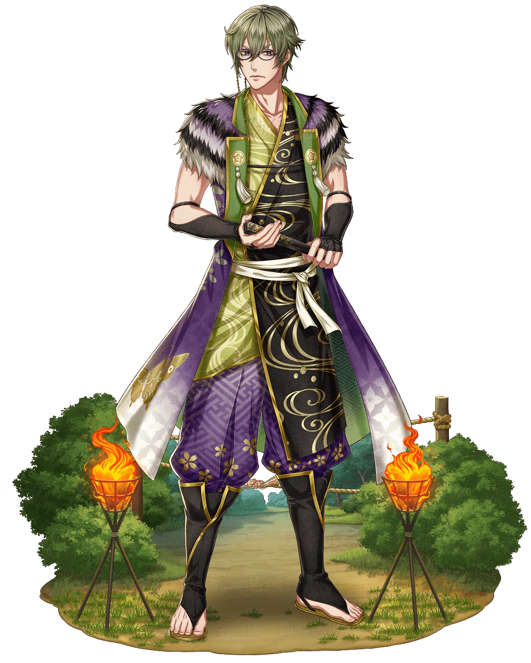 Ishida Mitsunari (Fool) | Reciting With You in the Glowing Red World ...