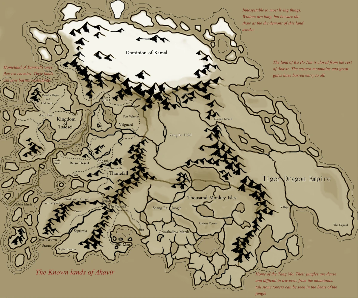 Akavir | AkavirMC Wiki | Fandom