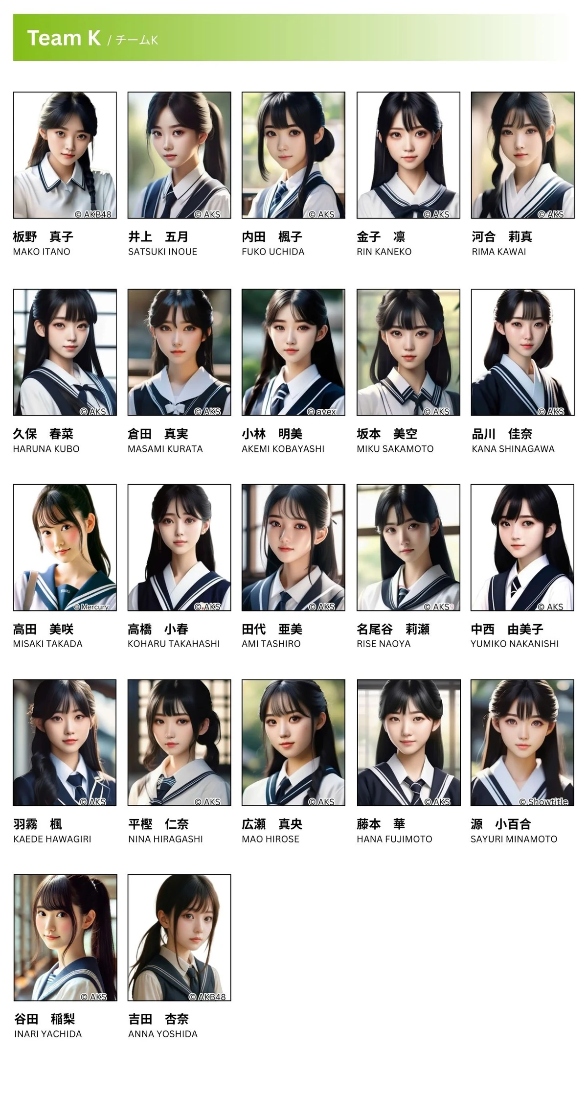 Team K | AKB48 Fanmade Wiki | Fandom