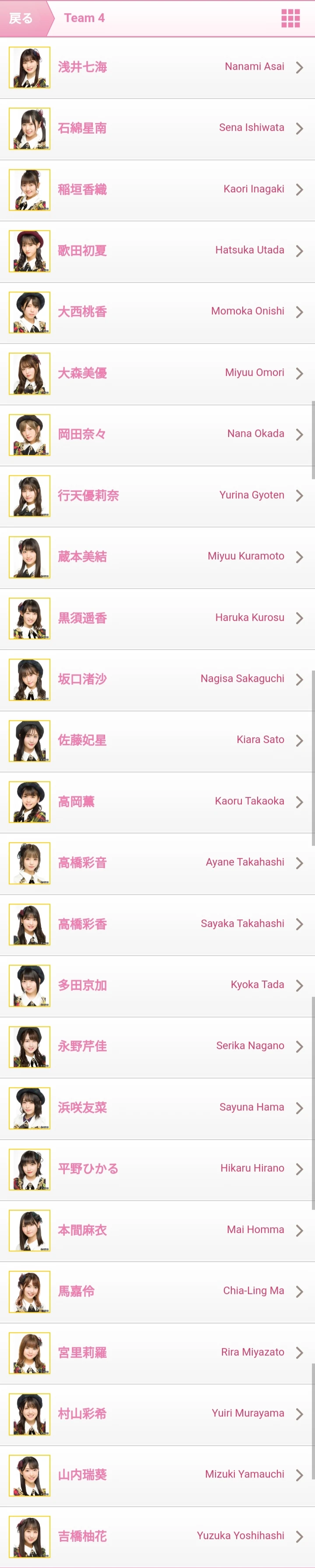 Team 4 | AKB48 Wiki | Fandom