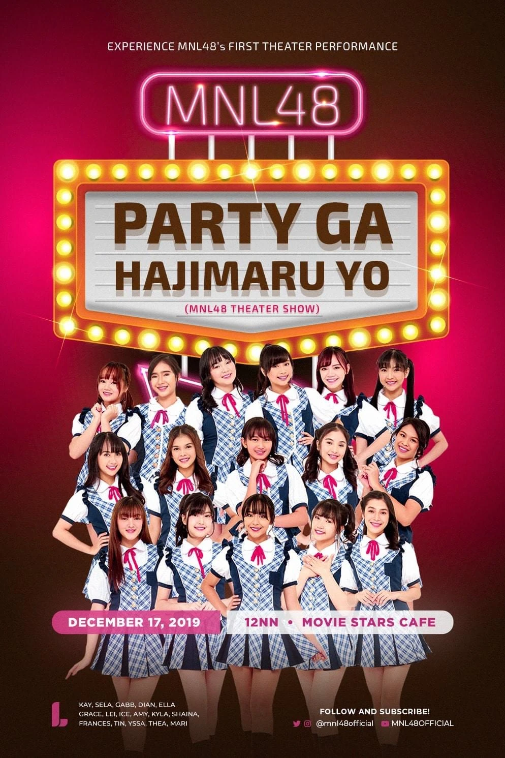 MNL48 1st Stage | AKB48 Wiki | Fandom