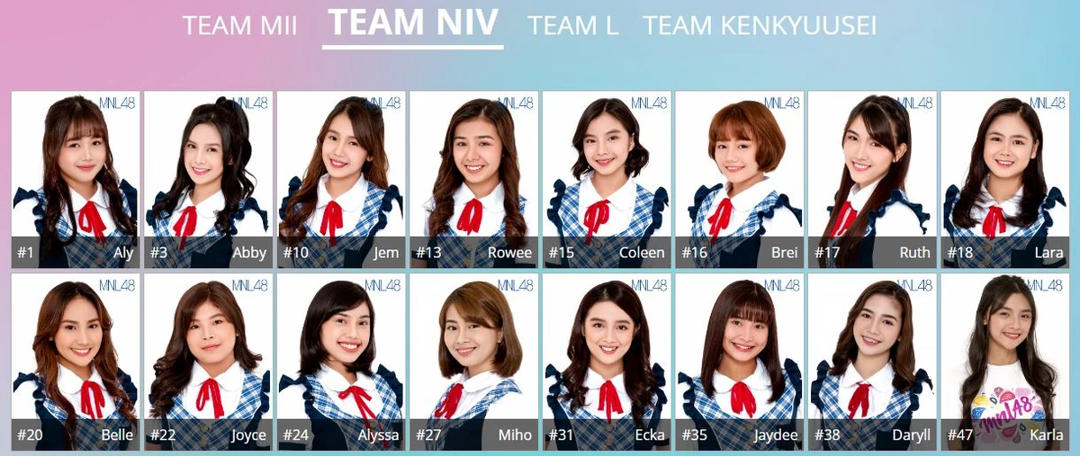 Team NIV | AKB48 Wiki | Fandom