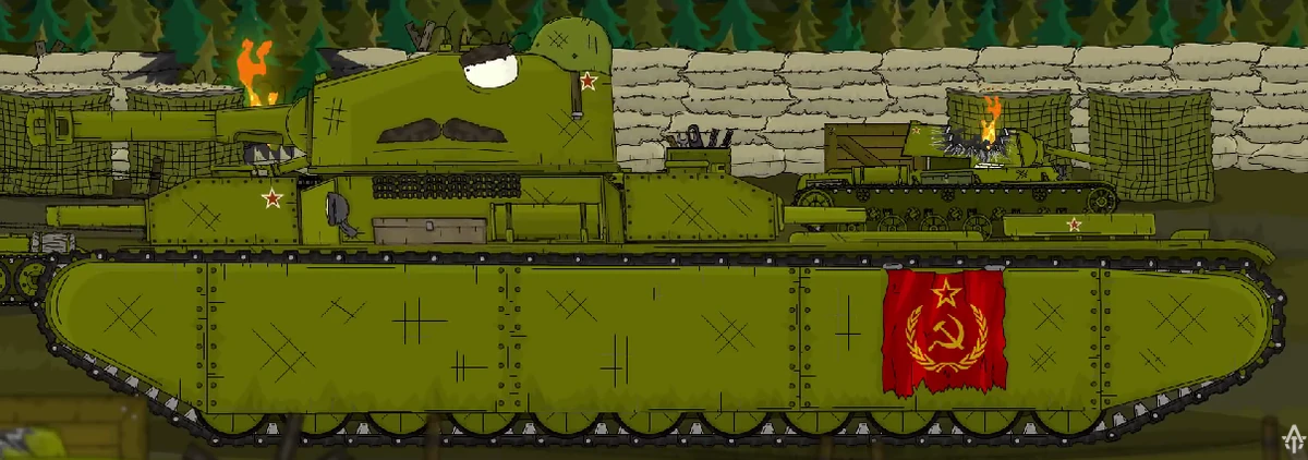 T-35 | Akceltro - Мультфильмы про танки Wiki | Fandom