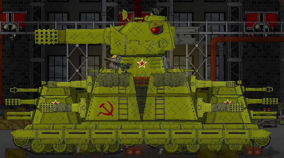 KV-45 | Akceltro - Мультфильмы про танки Wiki | Fandom