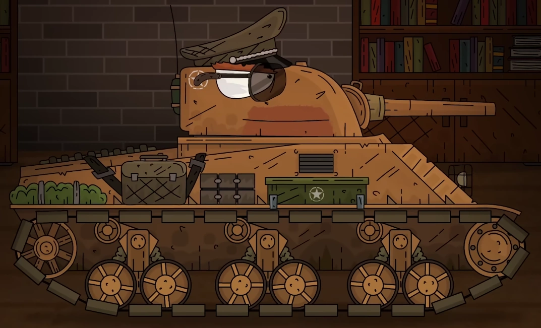 General M4A1 Sherman | Akceltro - Мультфильмы про танки Wiki | Fandom