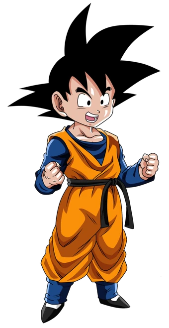 Son Goten Dragon Ball Z Shaded Version Minecraft Skin