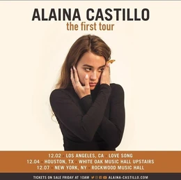 The First Tour | Alaina Castillo Wiki | Fandom